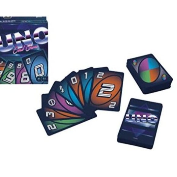 Mattel | Toys | Vintage Uno Card Game 8s Uno Card Game Family Game ...